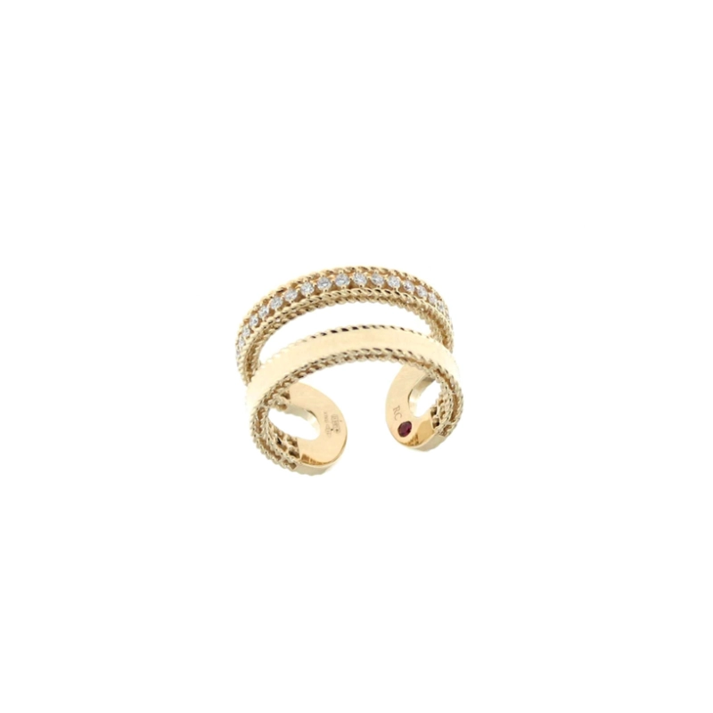 Roberto Coin Symphony Princess ring - Diamonds - Goldfinger Jewelry